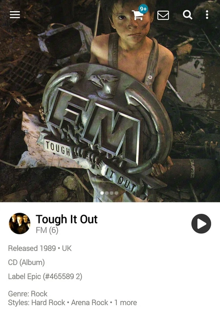 FM ~ TOUGH It Out CD 1989 Hi-Tech AOR Melodic Soft Rock Steve Chris ...