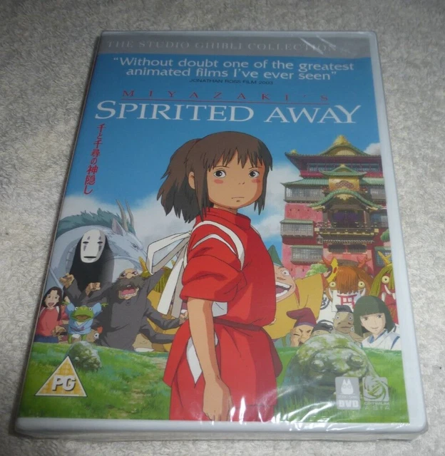 SPIRITED AWAY Hayao Miyazaki DVD Region 2 New & Sealed £11.11 - PicClick UK