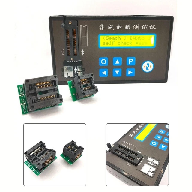 DIGITAL ZIRKELPRÜFUNG LED Integriert 2-3 Pole Transistor-Tester ...