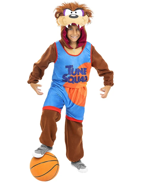 TAZ SPACE JAM Fancy Dress Costume - Looney Tunes for Kids (Warner Bros ...