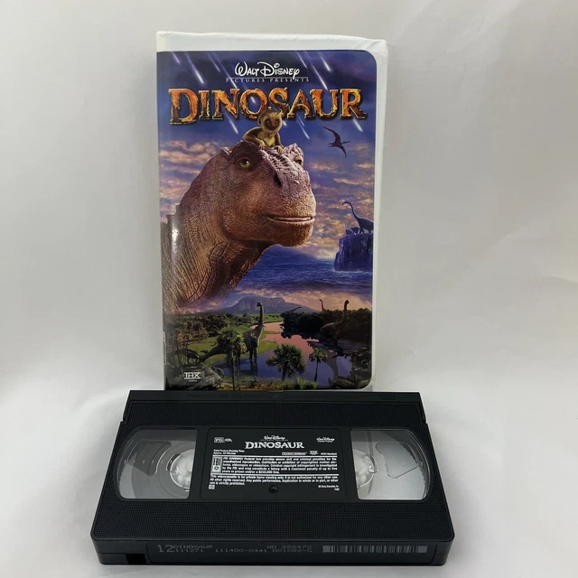 WALT DISNEY DINOSAUR VHS 2000 Video Tape Movie Clamshell Case £9.59 ...