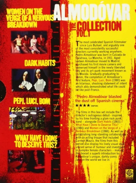 THE ALMODOVAR COLLECTION Vol.1 (with English subtitles) [DVD] - Pedro ...