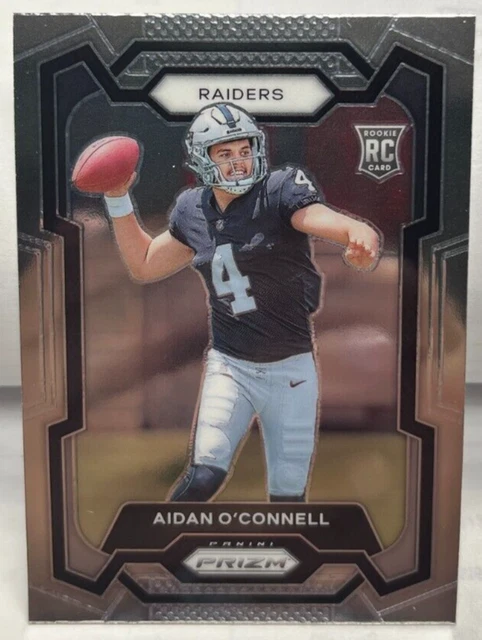 Aidan Oconnell 2023 Panini Prisme Rc Carte Rookie 360 Las Vegas