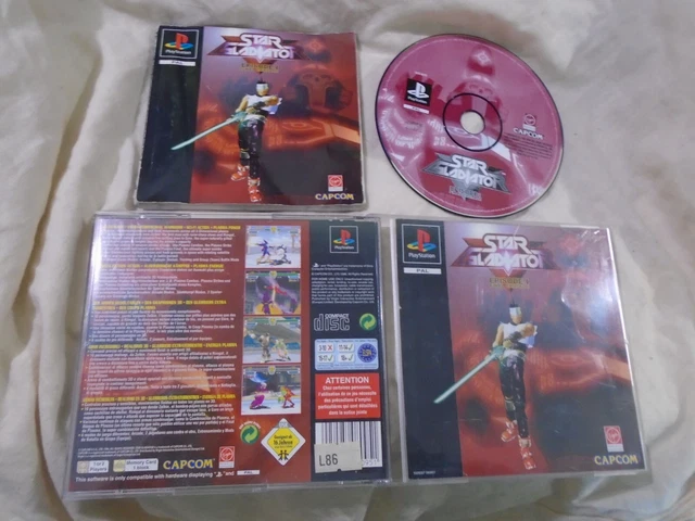 STAR GLADIATOR EPISODE 1 PS1 (COMPLETE) Sony PlayStation rare Capcom ...