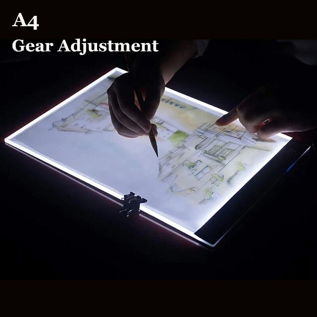 A4 LED LIGHT Tracing Drawing Board Stencil Kit - Tattoo Copy Table ...