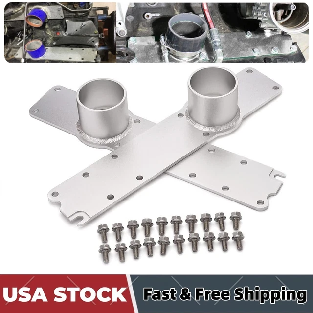 ALUMINUM PLENUM INTAKE Manifold With Bolts Kit For Ford 99.5-03 ...