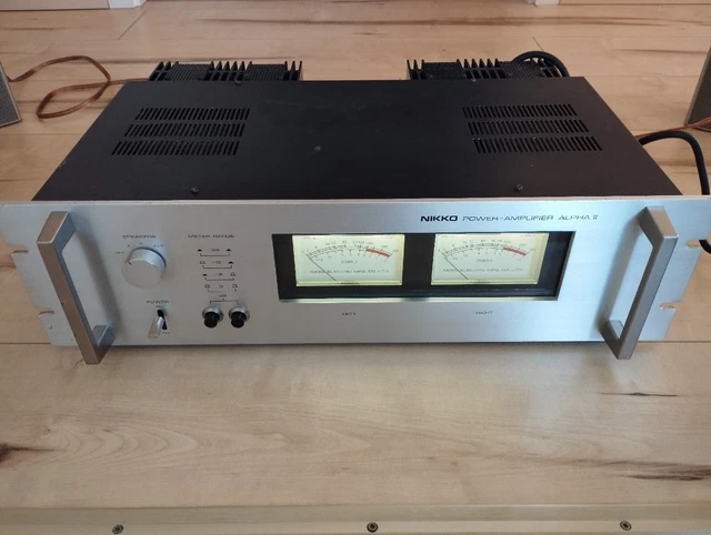 NIKKO ALPHA 2 Power Amplifier USA EUR 300,00 - PicClick DE