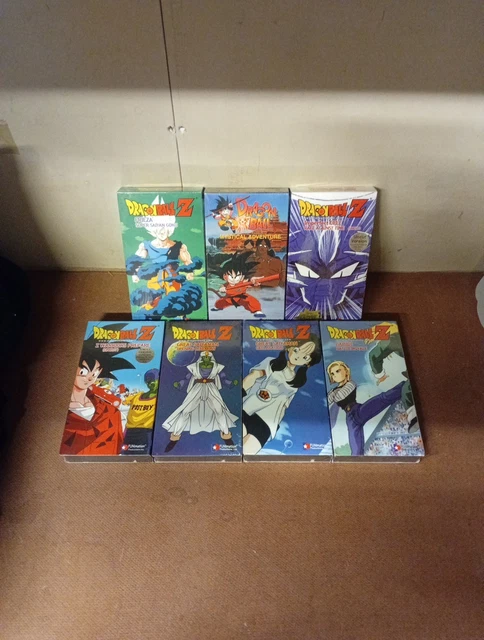 7 DRAGON BALL Z VHS Tapes SEALED Funimation Vintage Retro Lot Set £18.21 - PicClick UK