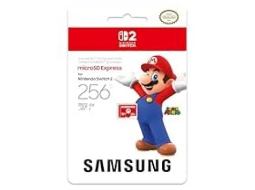 SAMSUNG MICROSD EXPRESS Card for Nintendo Switch 2 (256GB) (Nintendo ...
