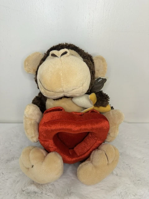 POSH PAWS MONKEY With A Banana And A Beautiful Heart Picture Holder ...
