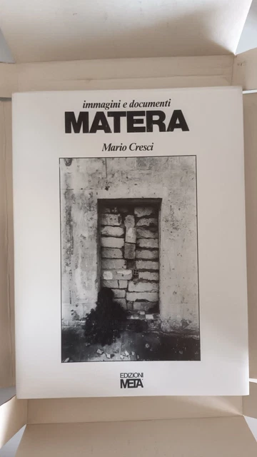 MARIO CRESCI MATERA Fotografia Meta Editore 1975 Foto Basilicata EUR 120,00 - PicClick IT