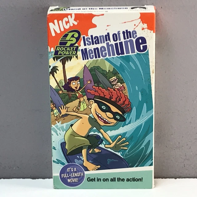 NICKELODEON ROCKER POWER Island Of The Menehune VHS Video Tape Nick Jr ...