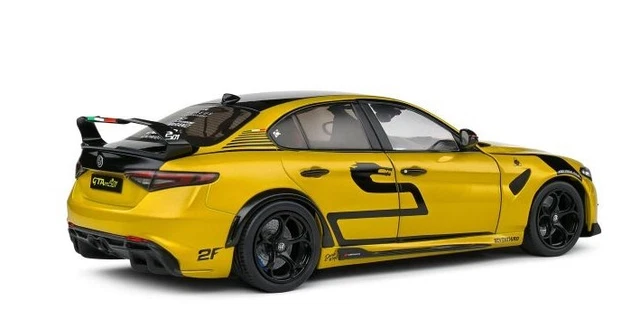 SOLIDO - ALFA ROMEO Giulia GTA Nagemaakt 2022 Giallo - 1/18 ...