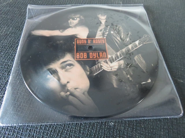 GUNS N ROSES Bob Dylan Knockin On Heavens Door 7 Inch Picture Disc Vinyl Record £12.99 - PicClick UK