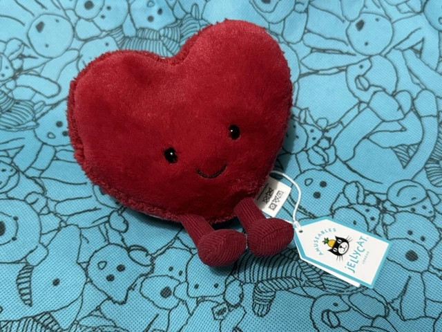BNWT GENUINE JELLYCAT Amuseables Arlette Heart Macaron Plush Soft Toy £ ...