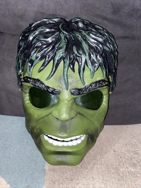HASBRO MARVEL AVENGERS The Incredible Hulk Light-Up Mask 2008 Cosplay ...