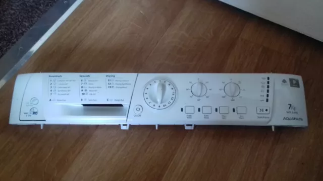 HOTPOINT AQUARIUS WDL5490 7KG Washing Machine Control Panel 21017493901 ...