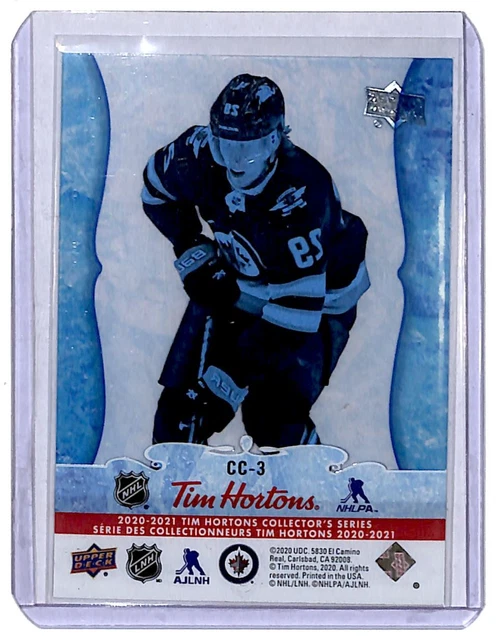 2020-21 UPPER DECK Tim Hortons Phenoms Patrick Laine Winnipeg Jets $6. ...