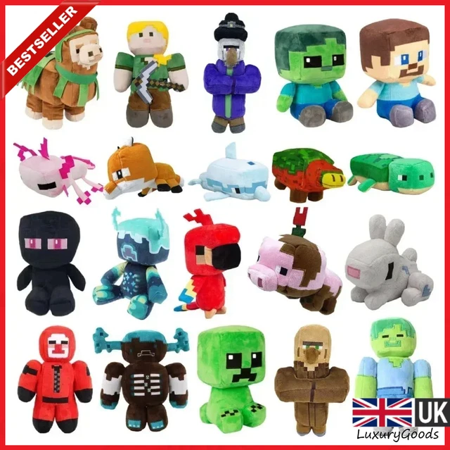 MC MINECRAFT PLUSHIE Stuffed Animal Soft Video Game Plush Kids Toy Doll ...