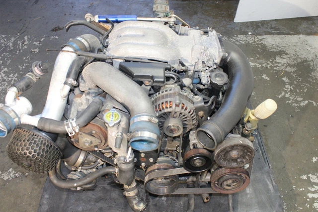 96-98 MAZDA RX7 Fd3S Twin Turbo Engine 5 Speed Mt Trans Ecu Jdm 13B-Rew ...