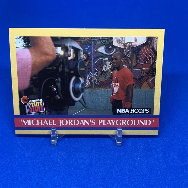 1990 NBA HOOPS Michael Jordan Inside Stuff Playground Chicago Bulls EUR ... 1990 NBA HOOPS Michael Jordan Inside Stuff Playground Chicago Bulls EUR ...