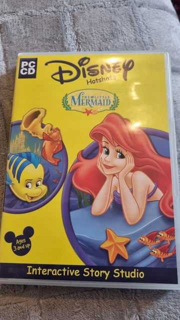 DISNEY HOTSHOTS: THE Little Mermaid Interactive Story Studio, PC CD-Rom ...