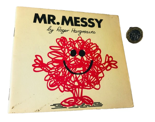 BOOK MR MEN Mr Messy Roger Hargreaves Vintage ra £9.95 - PicClick UK