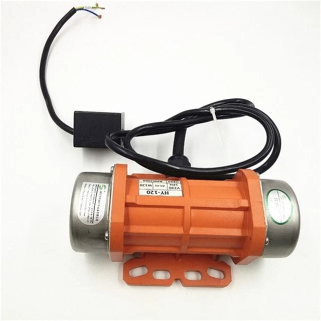 AC VIBRATION MOTOR 15-120W Vibrating Asynchronous Vibrator 220V 3450RPM ...