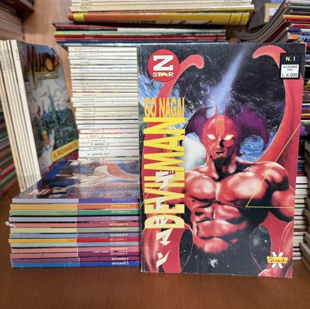 DEVILMAN - SERIE Completa #1-14 - Z Star - Granata Press 1991 EUR 89,90 - PicClick IT