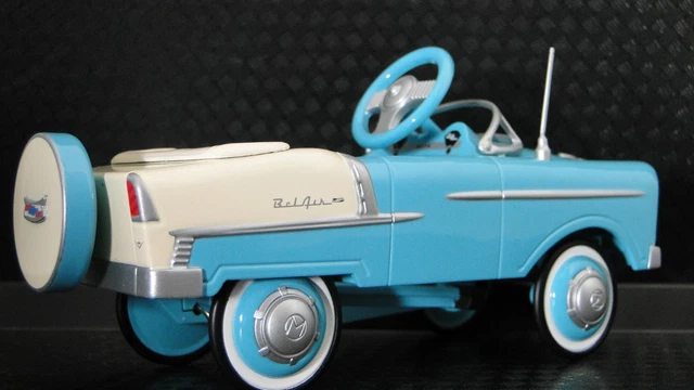 MINI PEDAL CAR Chevrolet Chevy "Too Small To Ride On" Metal Collector ...