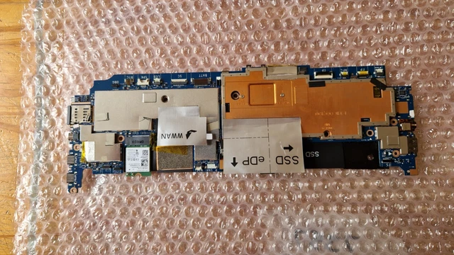 DELL LATITUDE 13 7370 Motherboard System Board Intel m7-6Y75 8GB 04MYV6 ...