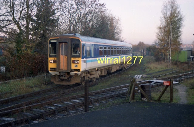 ORIGINAL RAILWAY PHOTOGRAPHIC negative Class 153 153321 at Stourbridge ...