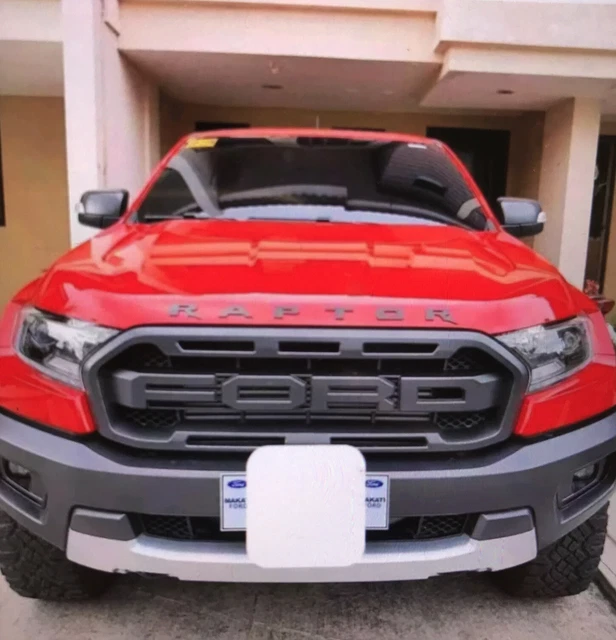 FORD RAPTOR BONNET badge for Ford Ranger Raptor (chrome) £41.22 ...