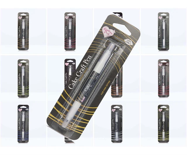 RAINBOW DUST CAKE Craft Pen Edible Food Colouring For Fine Details All ...