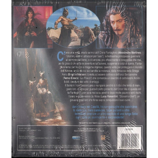 FANTAGHIRO' 5 VHS Lamberto Bava Univideo - 1301504 Sealed £31.40 ...