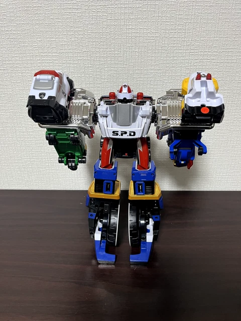 DEKA BASE ROBO set Power Rangers Tokusou Sentai Dekaranger DX Bandai ...