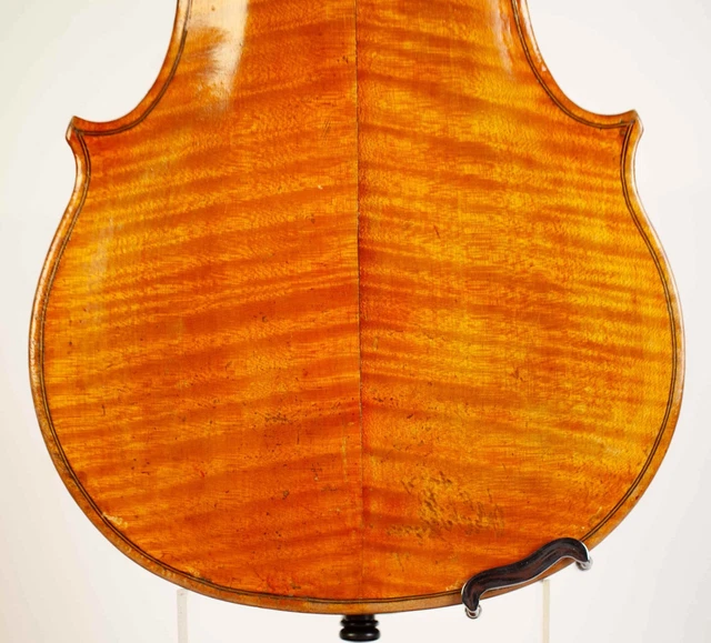 VERY OLD NICE 4/4 violin violon viola Geige Bratsche lab. CARLO ...