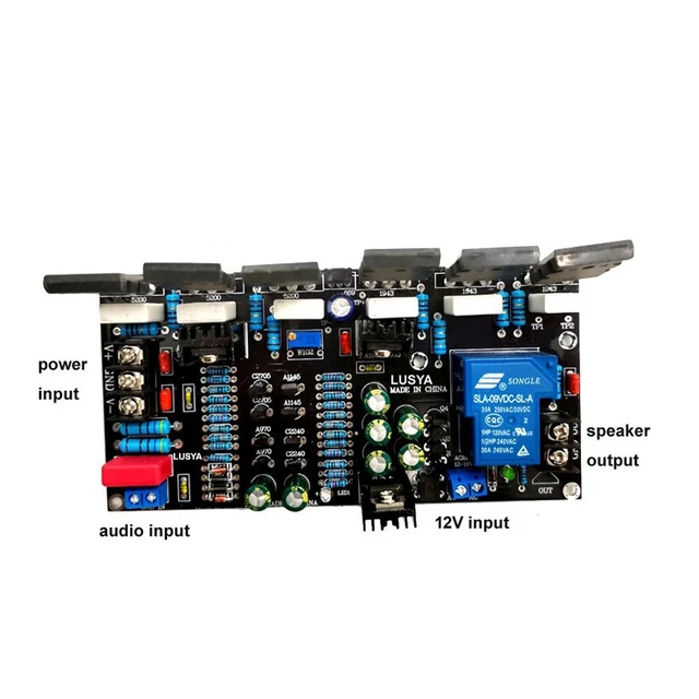 DC ±20-90V PCB Audio Rear Amplification Module Power Amplifier Board ...