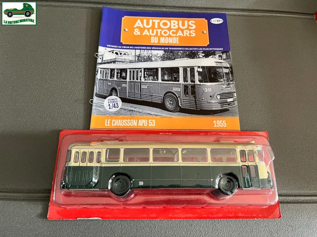 MODELLAUTO CHAUSSON APU 53 1955 1/43 Autobus Autocars du Monde EUR 20 ...