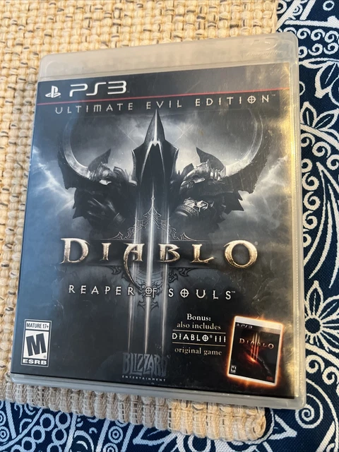 DIABLO III: REAPER of Souls Ultimate Evil Edition Sony PlayStation 3 ...
