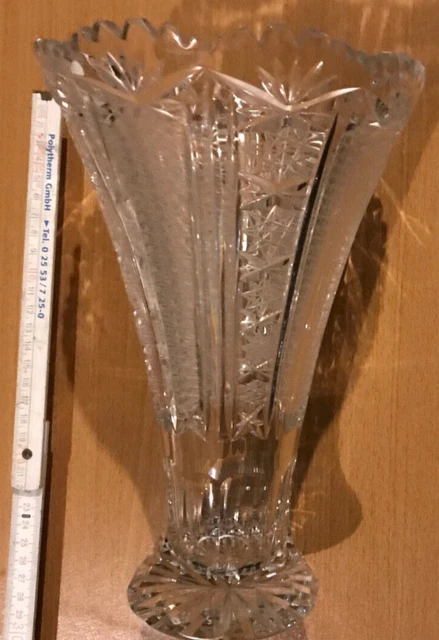 Erstaunlich Bleikristall Vase Gross Ebenbild