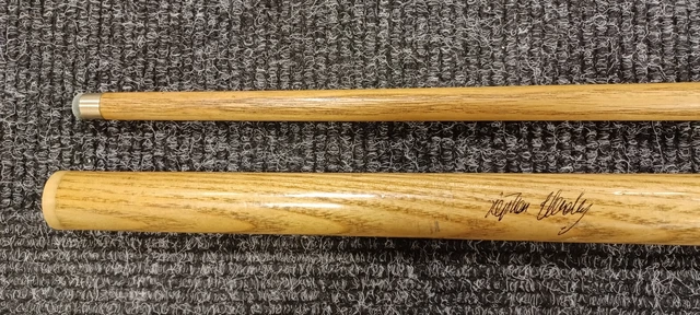 STEPHEN HENDRY (Riley) Limited Edition Snooker Cue - £180 £180.00 ...