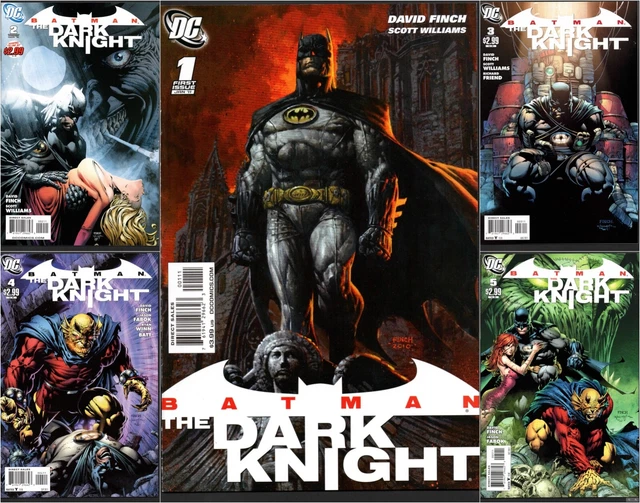 BATMAN: THE DARK Knight #1 2 3 4 5 (of 5) (DC, 2010) David Finch NM £10 ...