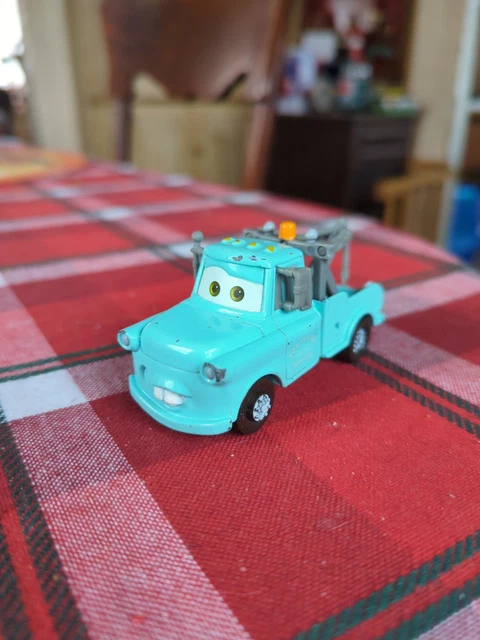 MATER TOW TRUCK - Cars - Aqua Blue - Disney Pixar - Diecast - Mattel ...