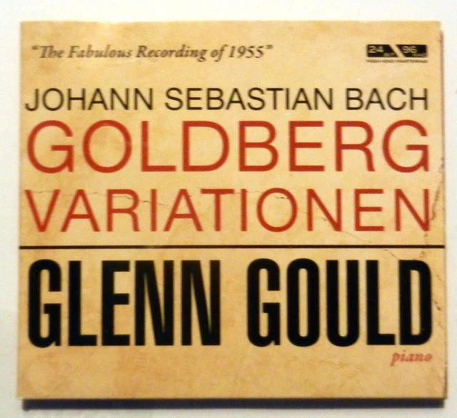 JOHANN SEBASTIAN BACH - Goldberg Variationen; Glenn Gould Piano EUR 1 ...