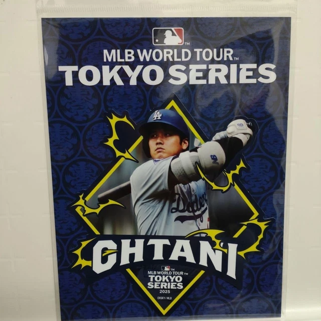 SHOHEI OHTANI MLB World Tour Tokyo Series 2025 Big Sticker Limited ...