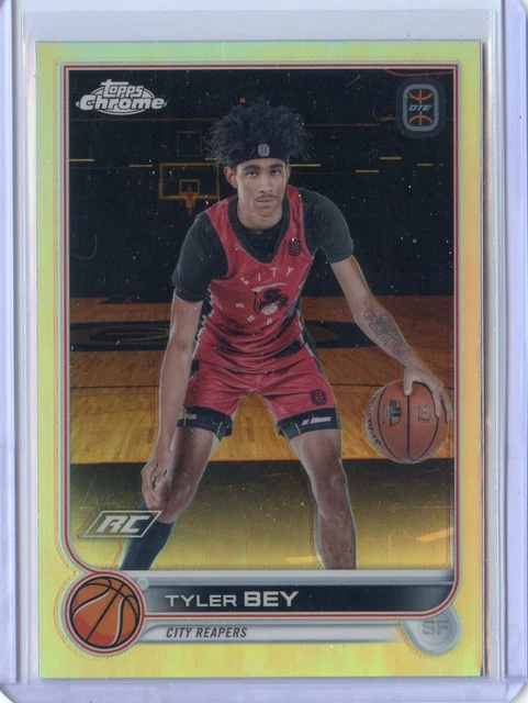 2022-23 TOPPS CHROME OTE Overtime Elite Refractor #16 Tyler Bey - City ...