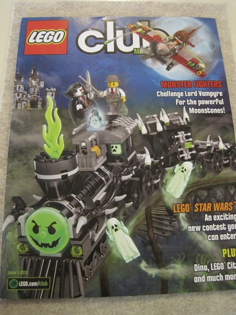 LEGO CLUB MAGAZINE Issue 3 2012 Monster Fighters / Lego Star Wars ... £ ...