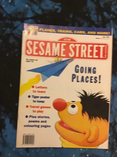 VINTAGE 1995 SESAME Street Magazine $10.00 - PicClick AU