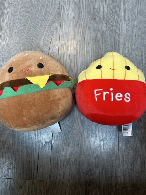 SQUISHMALLOW SOFT TOYS Plush Burger And Fries £10.78 - PicClick UK